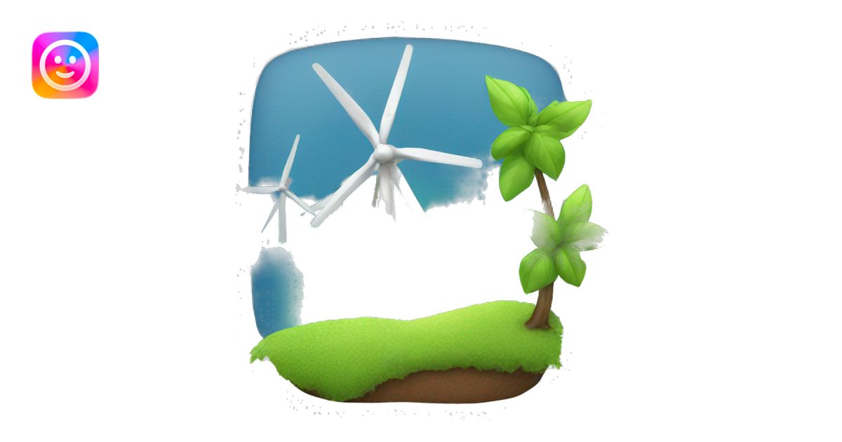 Renewable energy emoji | AI Emoji Generator