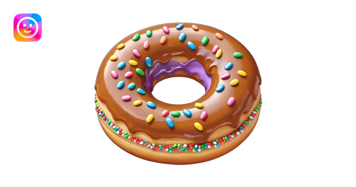 Donut emoji | AI Emoji Generator