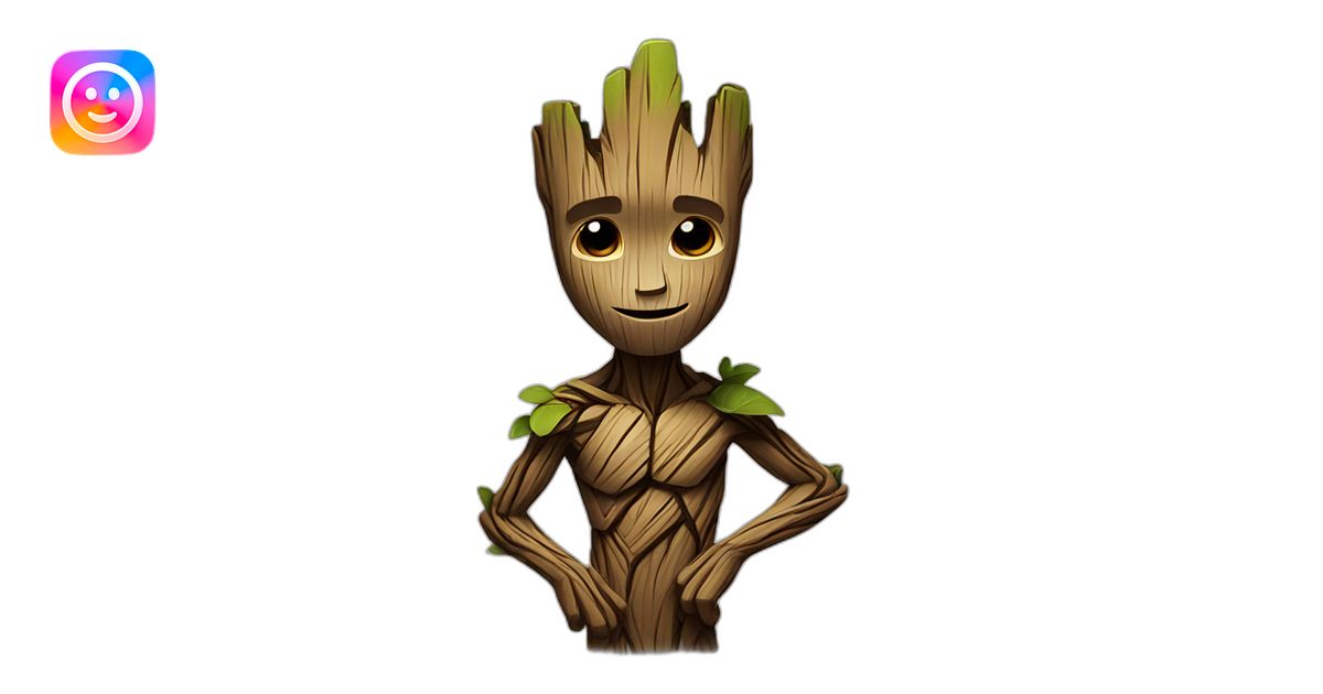 Groot emoji | AI Emoji Generator