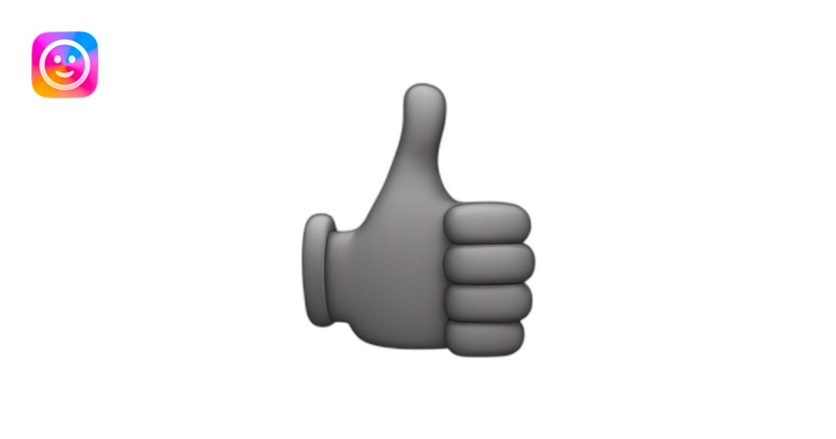 Thumbs up emoji | AI Emoji Generator