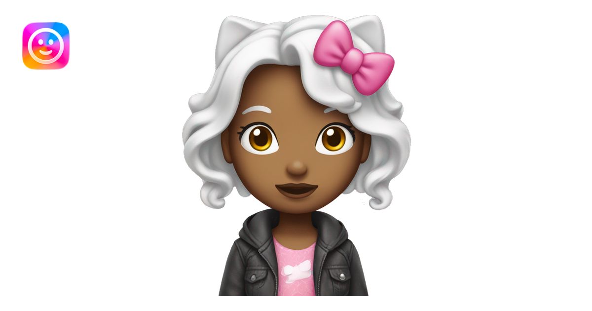 hello kitty girl emoji | AI Emoji Generator