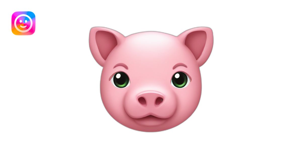 puma logo pig emoji | AI Emoji Generator