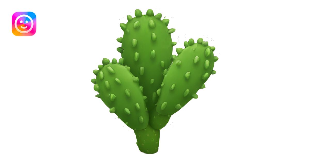 round Nopal emoji | AI Emoji Generator
