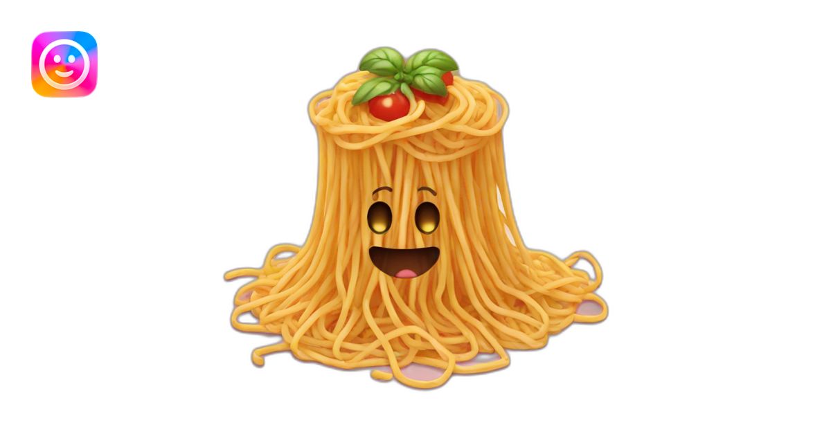 real spaghetti emoji | AI Emoji Generator