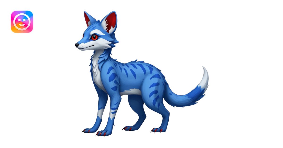 Feral Rare Fantasy sapphire-blue Vernid-Sergal-Genet-species by LiLaiRa ...