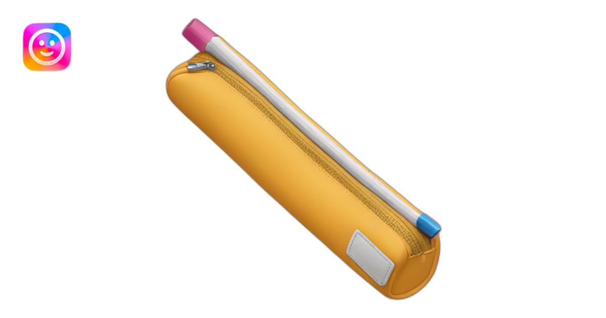 pencil case emoji | AI Emoji Generator