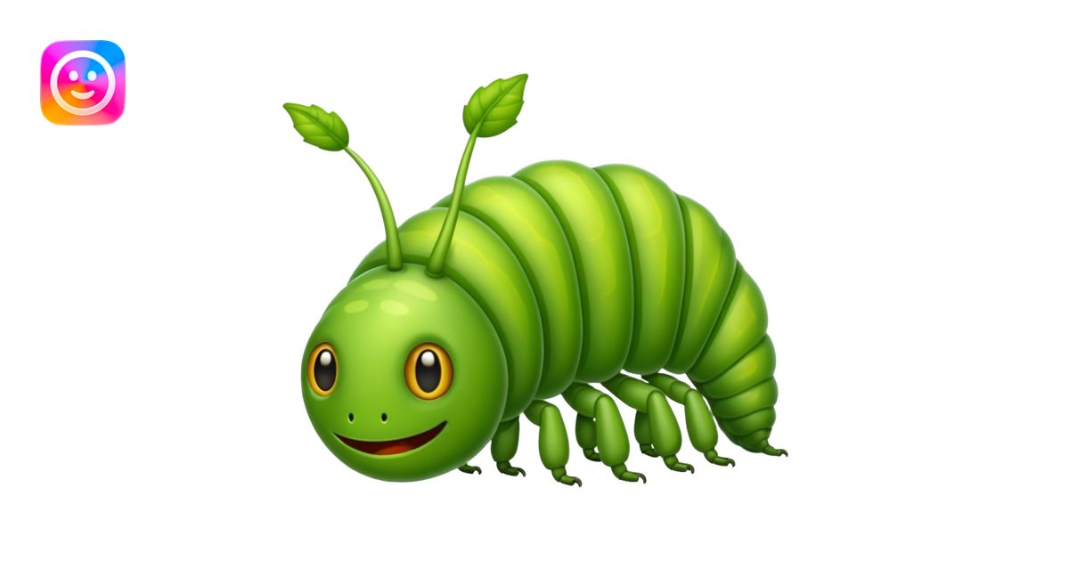Larva emoji | AI Emoji Generator