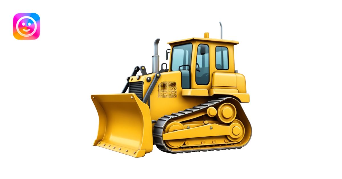 Buldozer emoji | AI Emoji Generator