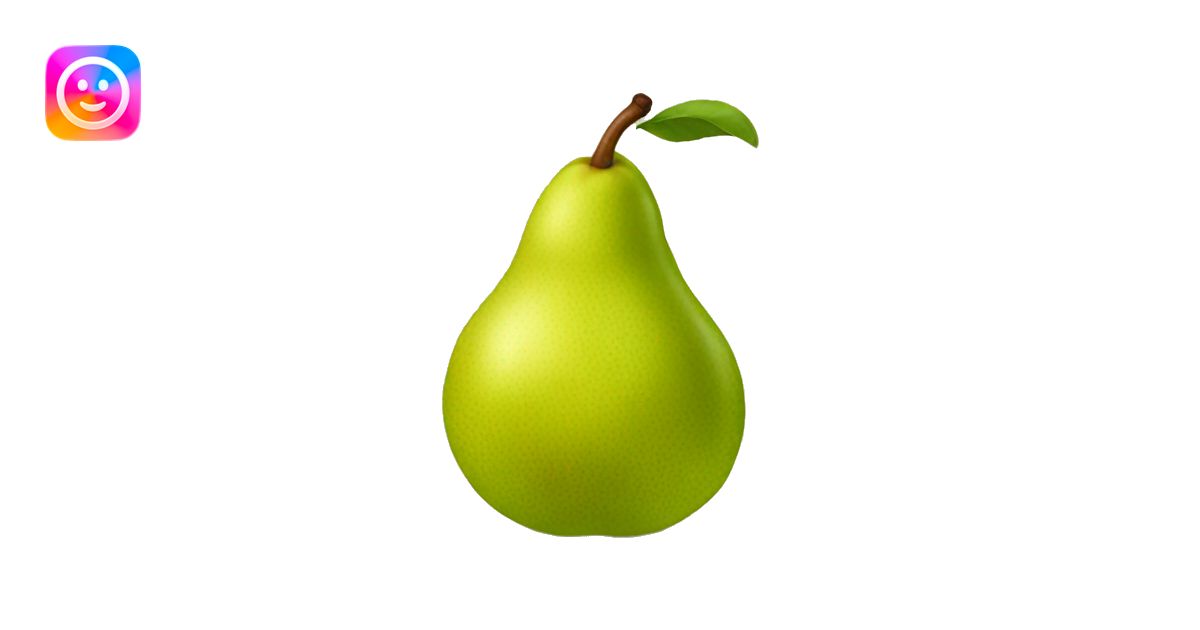 Pear emoji | AI Emoji Generator