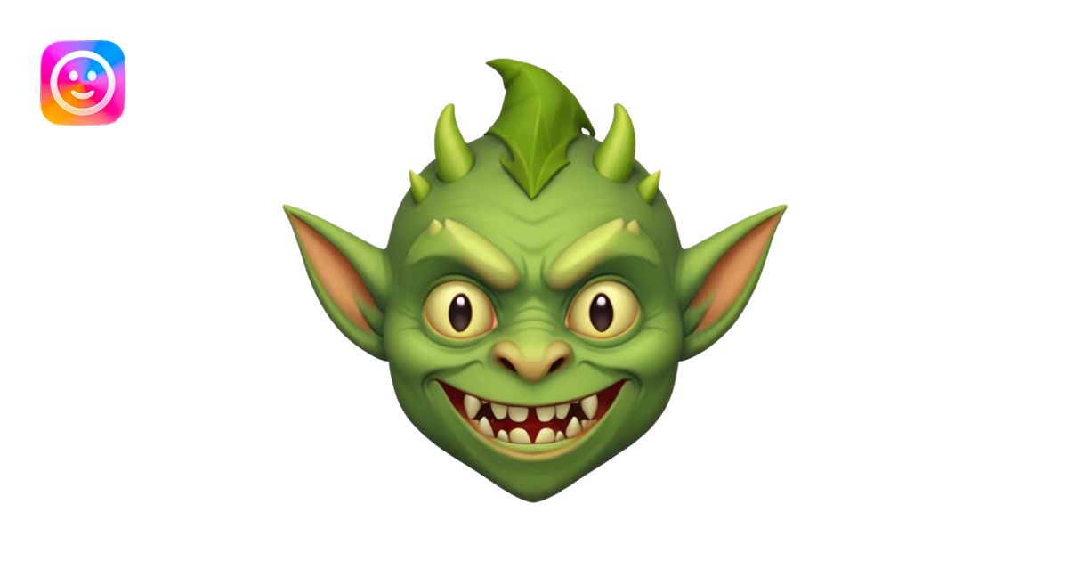 Goblin emoji | AI Emoji Generator
