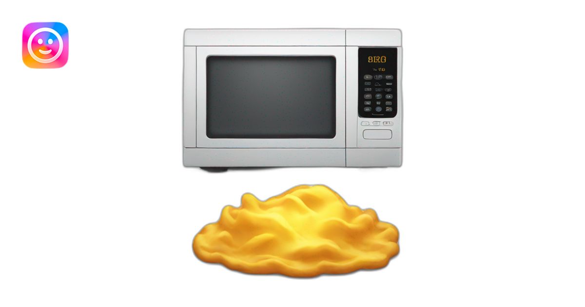 Microwave emoji | AI Emoji Generator