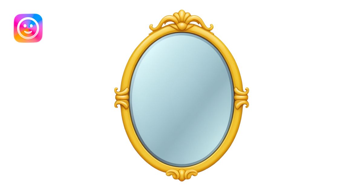 Mirror emoji | AI Emoji Generator