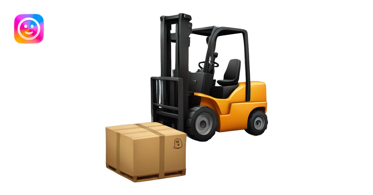 Forklift emoji | AI Emoji Generator
