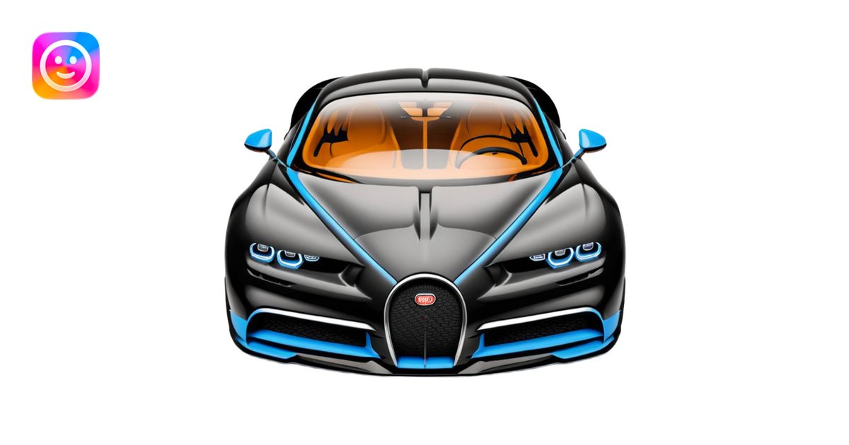 BUGATTI CHIRON SS 300+ WR ÉDITION emoji | AI Emoji Generator