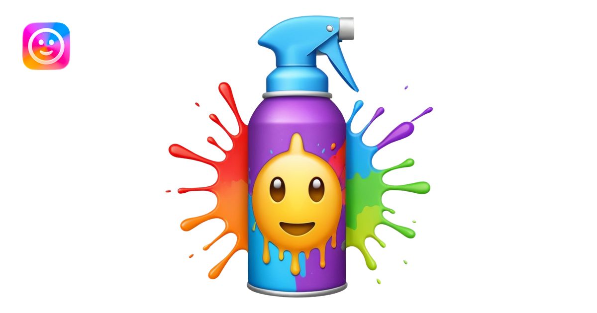Spray paint emoji | AI Emoji Generator