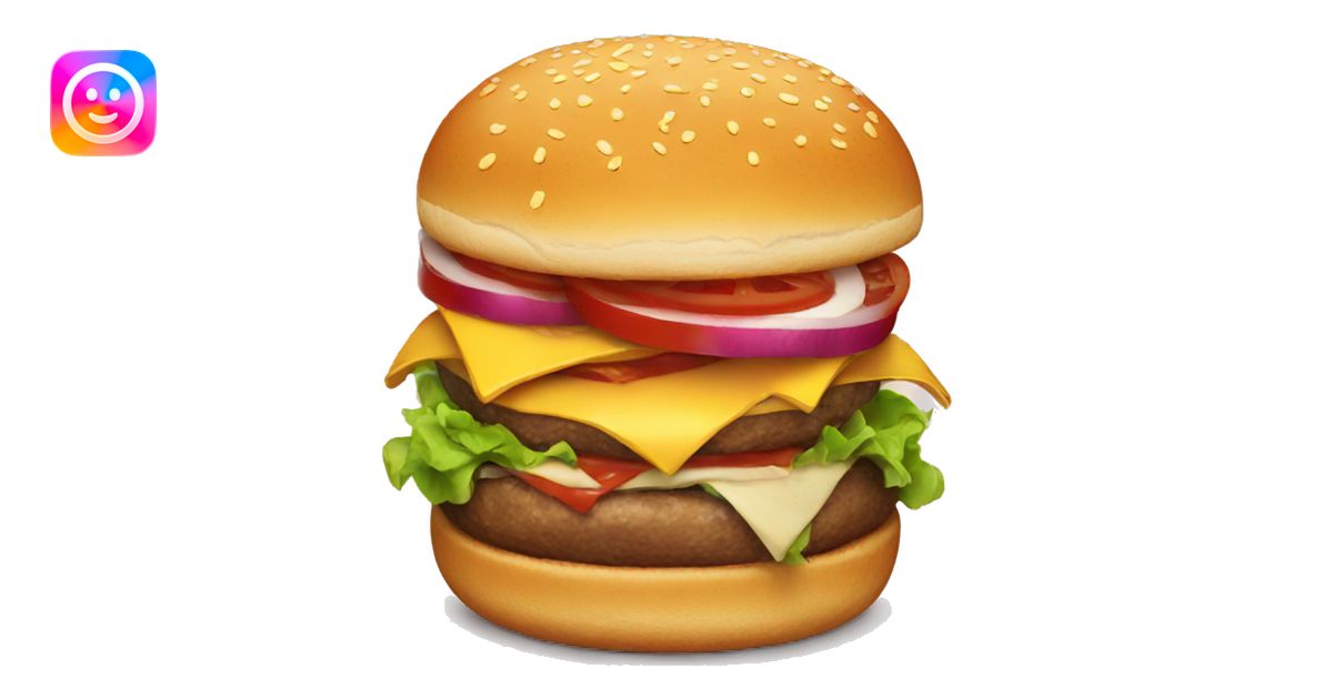 Burger emoji | AI Emoji Generator