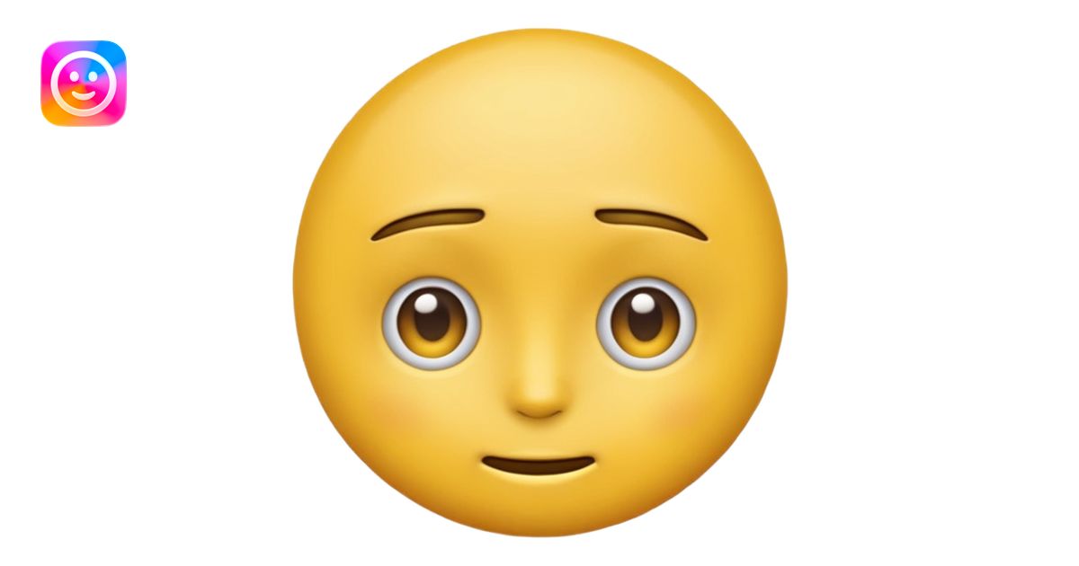 Can you make a emoji turned to the left but it’s giving a side eye ...
