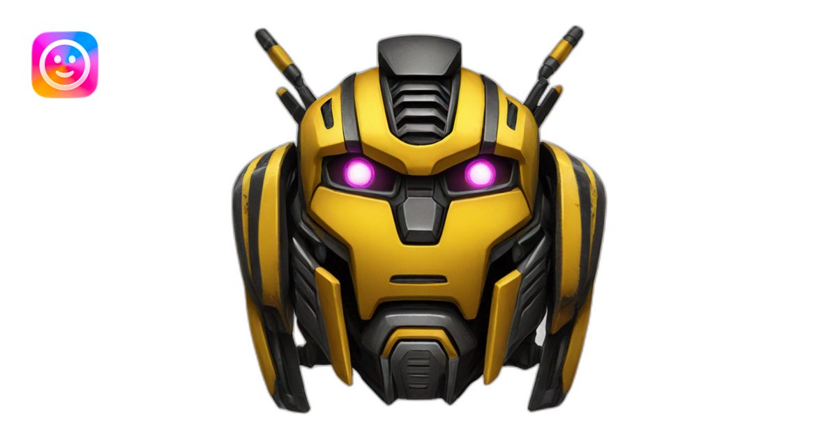 Bumblebee transformer emoji | AI Emoji Generator
