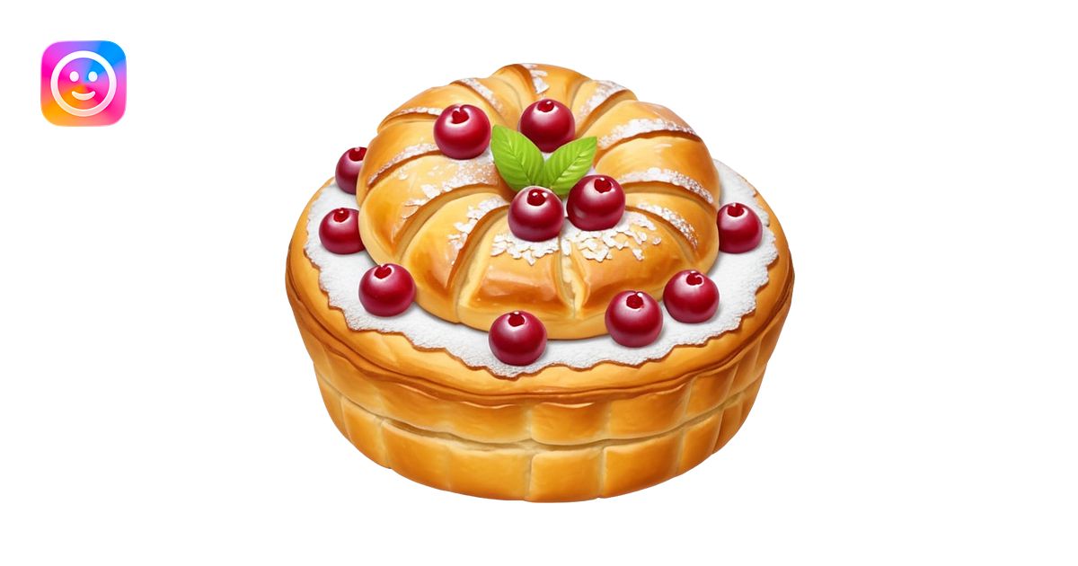 Danish Pastries emoji | AI Emoji Generator