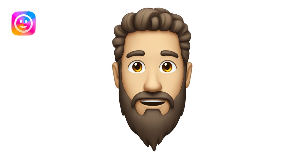 neck beard discord moderator emoji | AI Emoji Generator