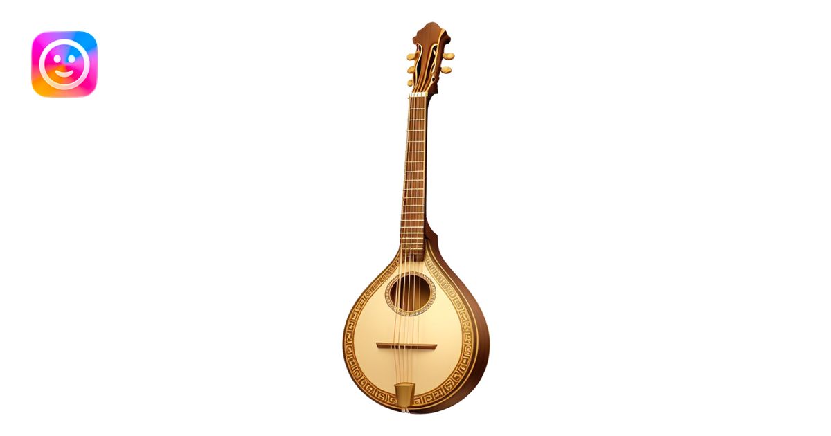 Bouzouki – Cinematic Realistic Bouzouki, depicted as a beautifully ...