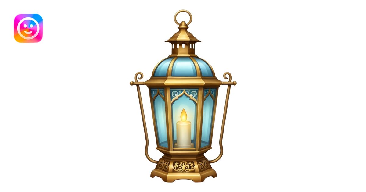 Ghost Light Lantern emoji | AI Emoji Generator