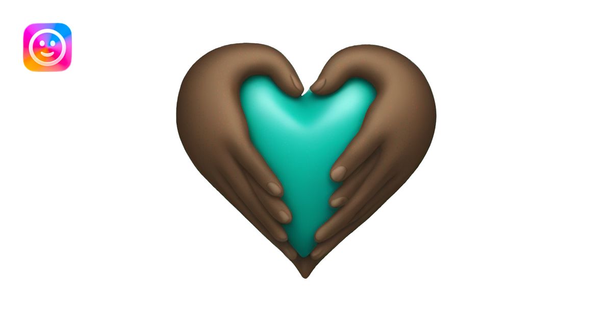 heart teal emoji | AI Emoji Generator
