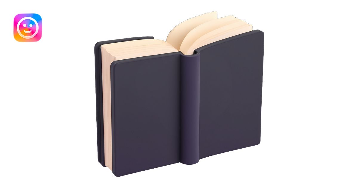 black book open emoji | AI Emoji Generator