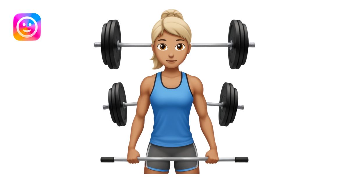 gym emoji | AI Emoji Generator