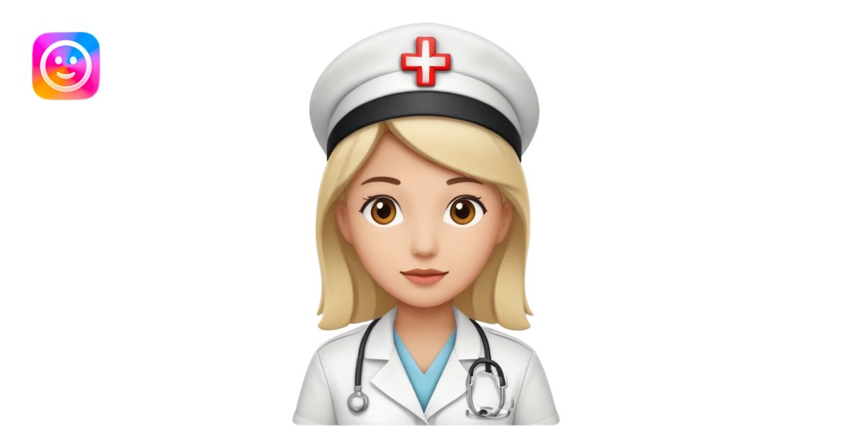 Nurse emoji | AI Emoji Generator