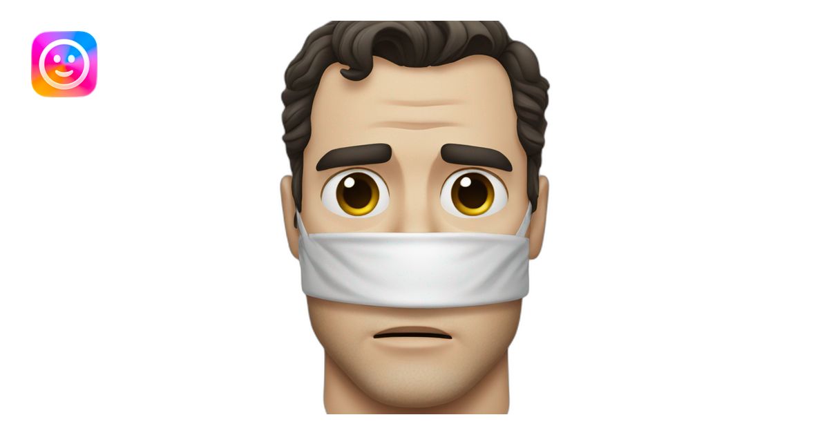 Henry Cavill crying emoji | AI Emoji Generator
