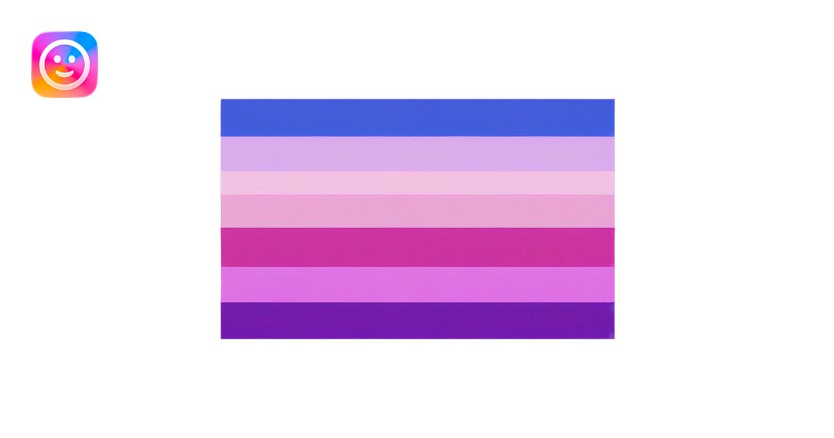 bisexual flag emoji | AI Emoji Generator