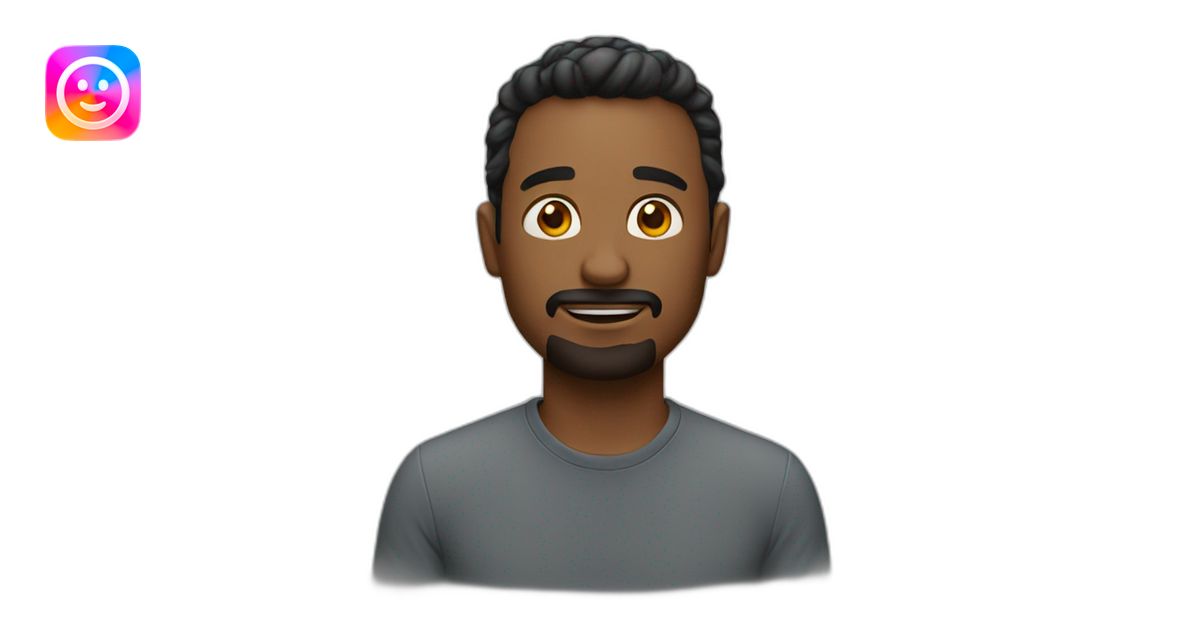 Mid of the man met emoji | AI Emoji Generator