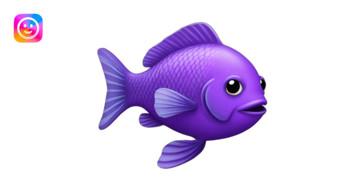 purple fish emoji | AI Emoji Generator
