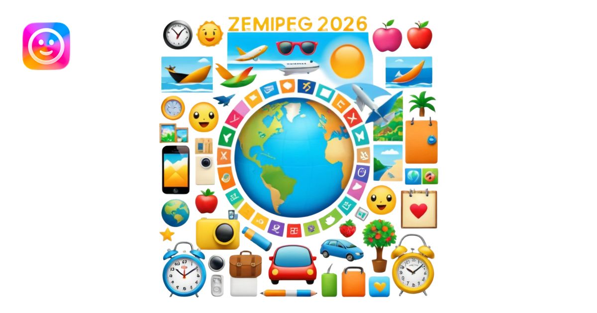 An extremely detailed lifestyle vision board collage for the year 2026 ...