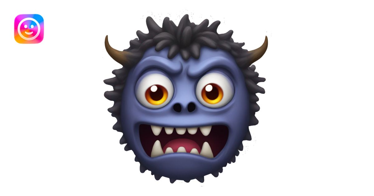 evil otto monster emoji | AI Emoji Generator