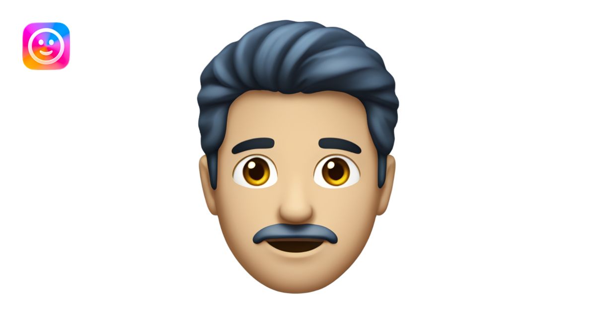 Hombre rubio de ojos azules con músculos alto y atractivo emoji | AI ...