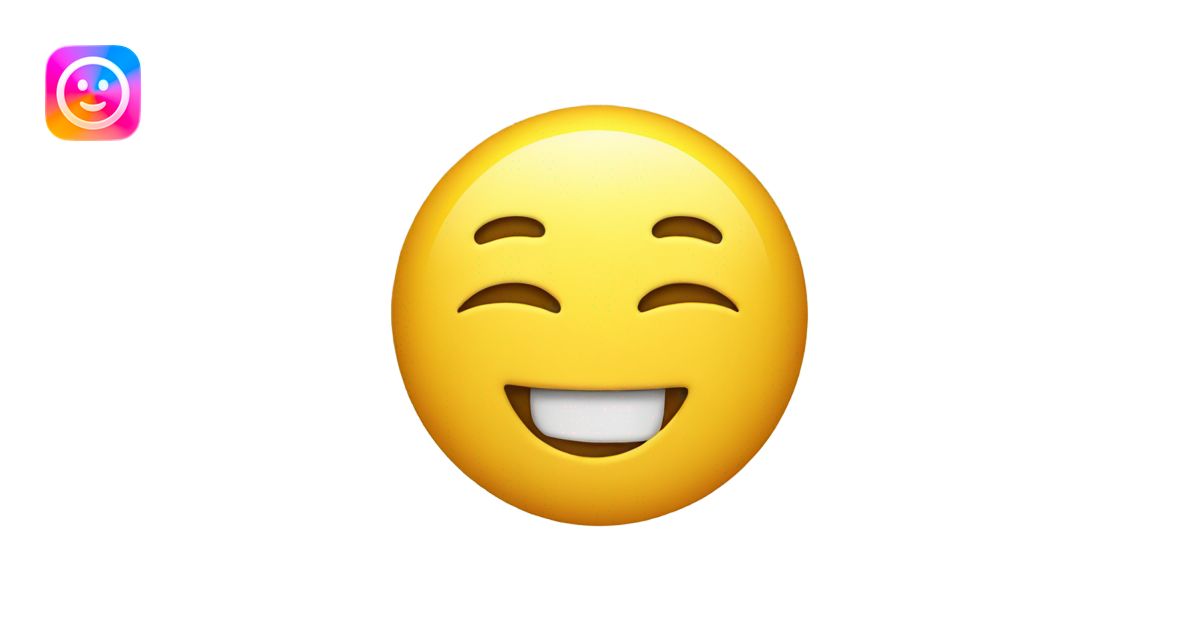Smiley face emoji emoji | AI Emoji Generator