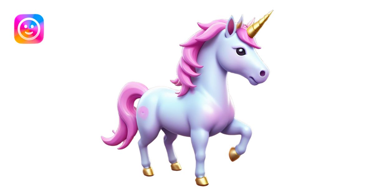 Clash of Clans aesthetic: Cinematic Playful Unicorn Mount Emoji ...