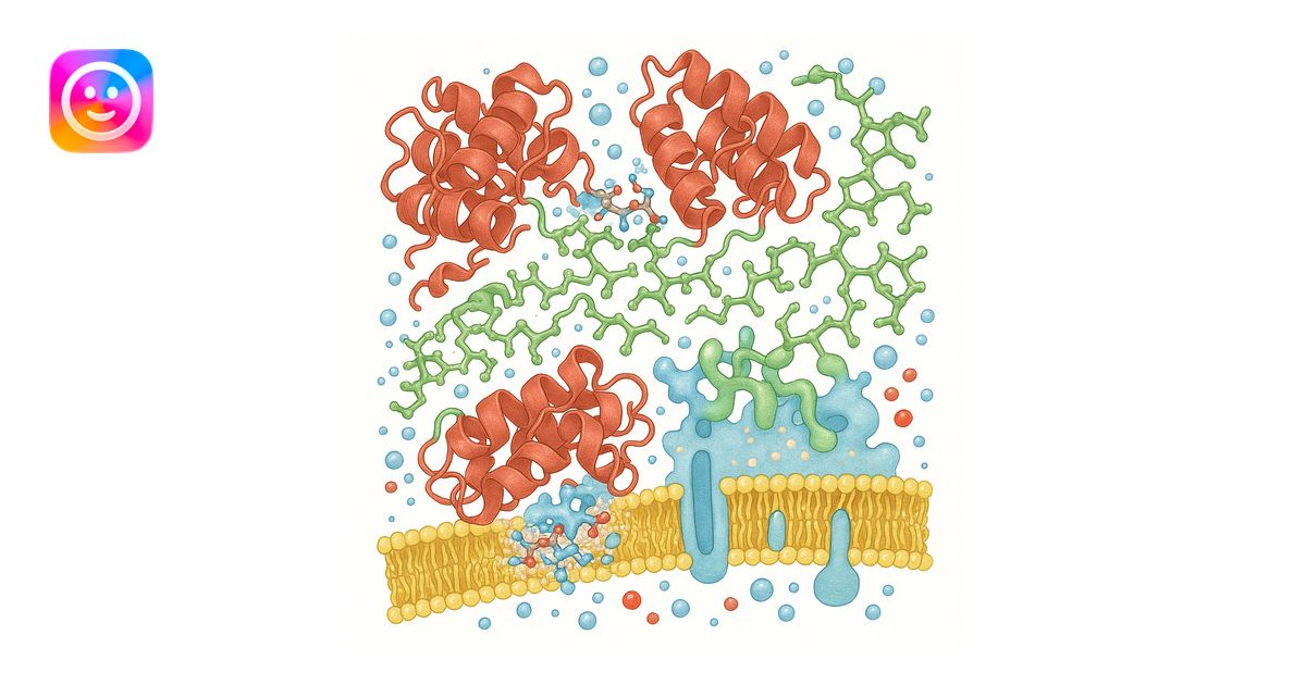 Ultra-realistic scientific illustration of enzymatic starch digestion ...