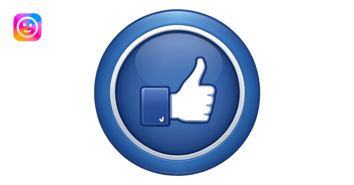 Facebook verification badge emoji emoji | AI Emoji Generator