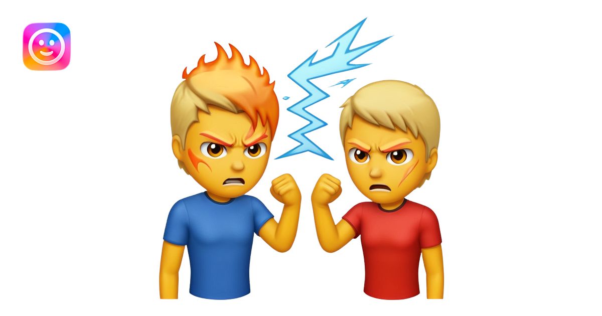 Heated rivalry emoji | AI Emoji Generator