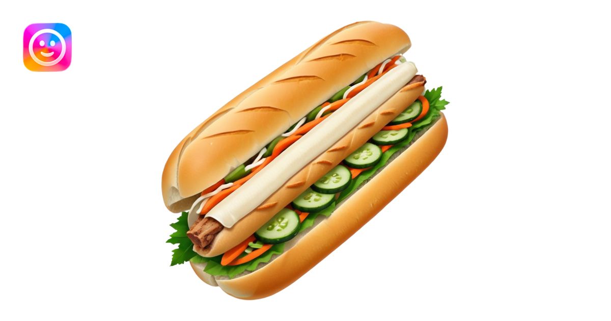 traditional banh mi with char grilled pork Very crusty baguette Mayo ...