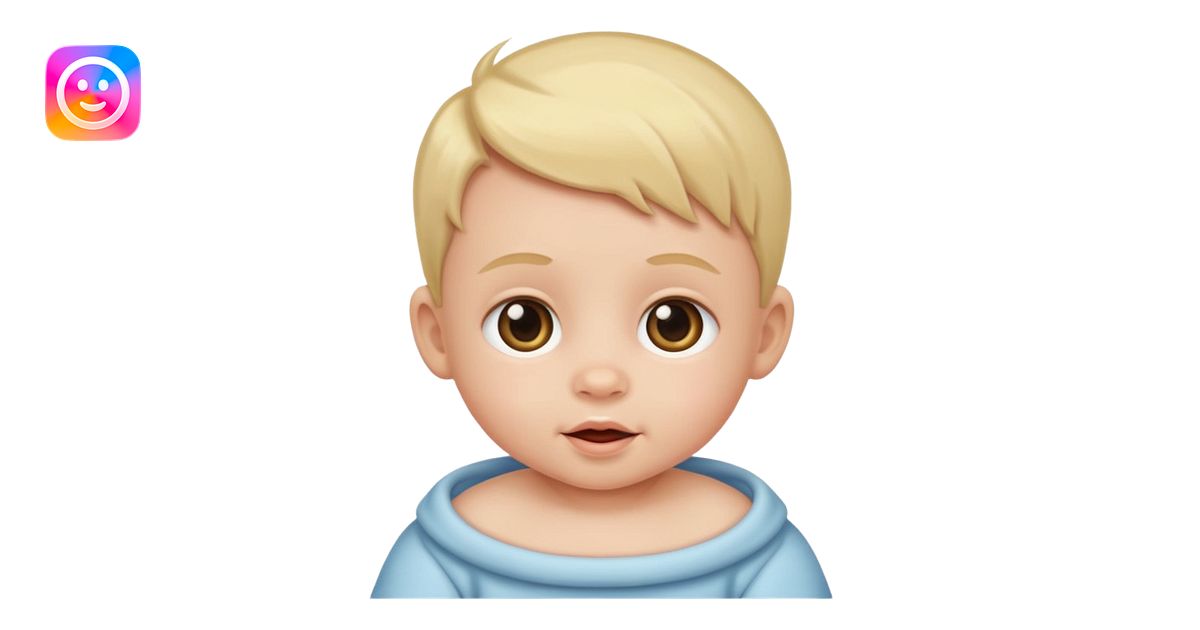 baby emoji | AI Emoji Generator