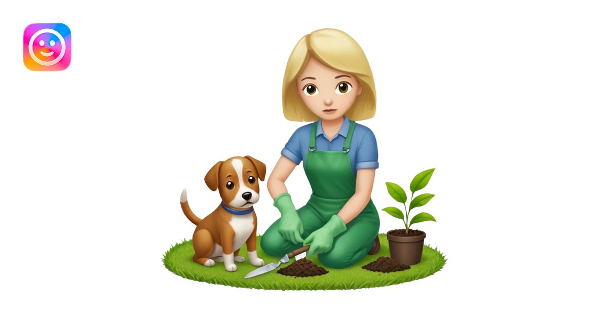 off to go scoop the poop emoji | AI Emoji Generator