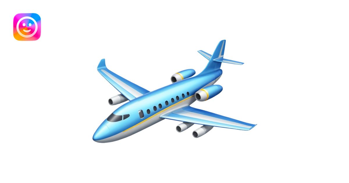 plane crossed emoji | AI Emoji Generator