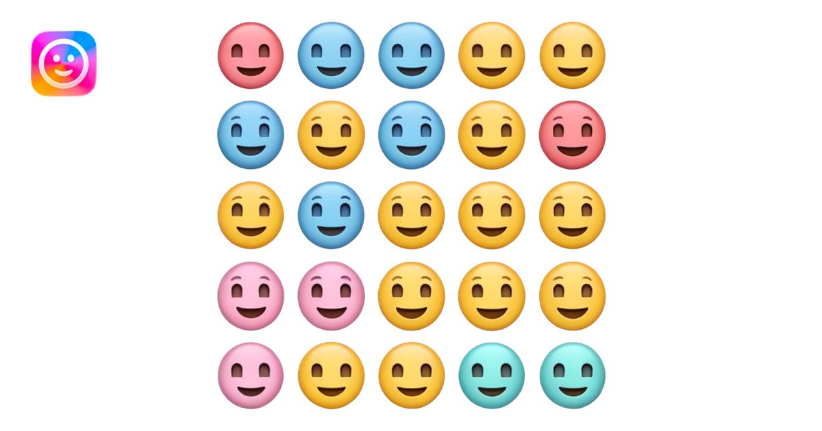 pastel colored emojis emoji | AI Emoji Generator