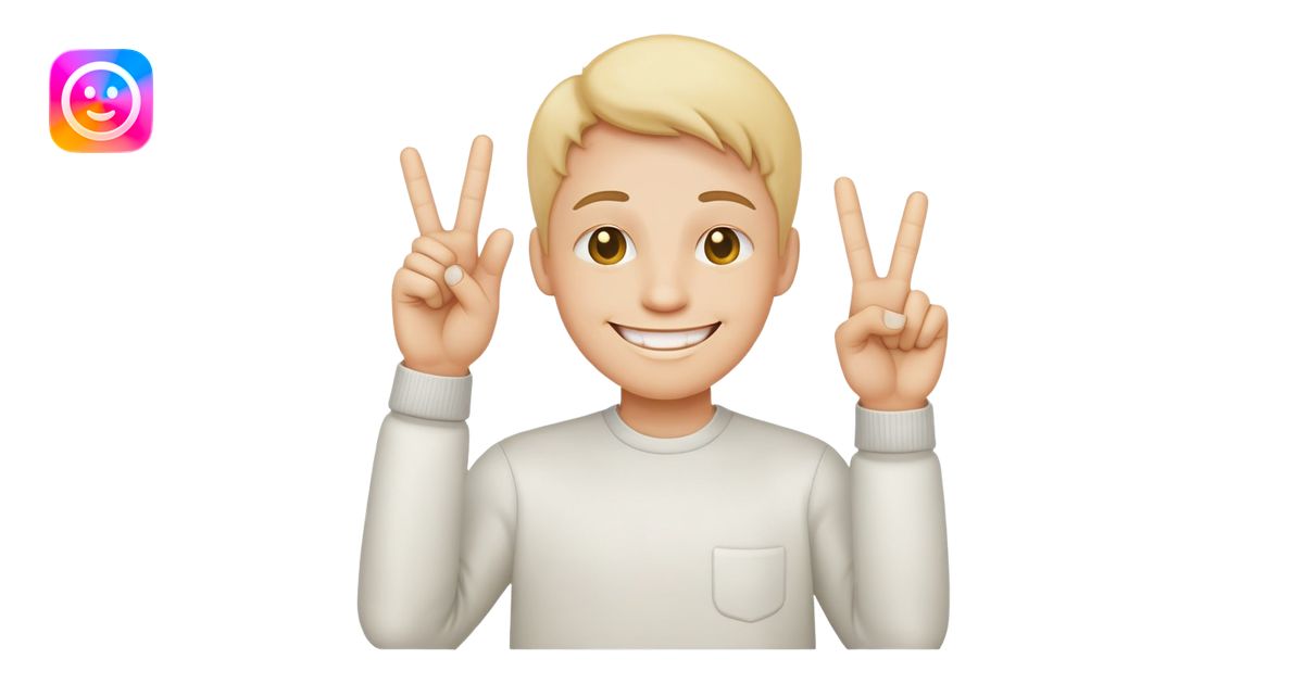 Smiley face,middle fingers emoji | AI Emoji Generator