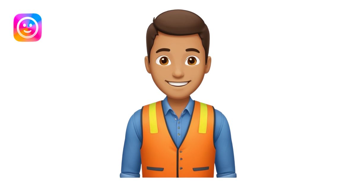 man in Vests emoji | AI Emoji Generator