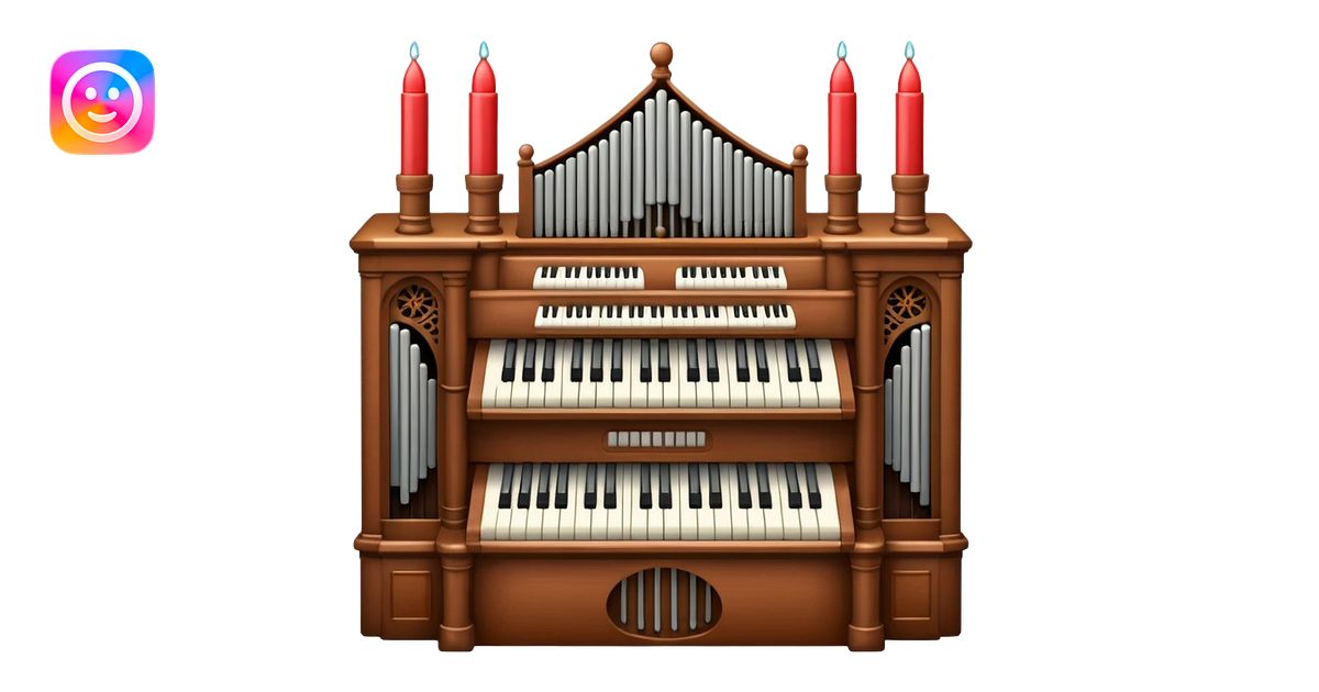 A Pipe Organ emoji | AI Emoji Generator